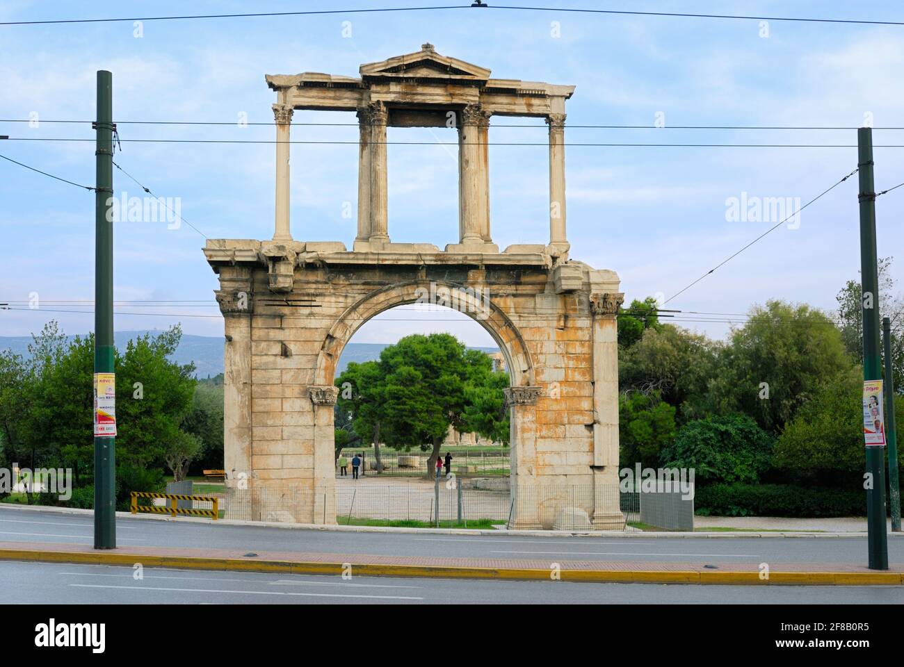 Hadrian's Arch, Porte d'Hadrien, Athens, Greece, Europe Stock Photo - Alamy