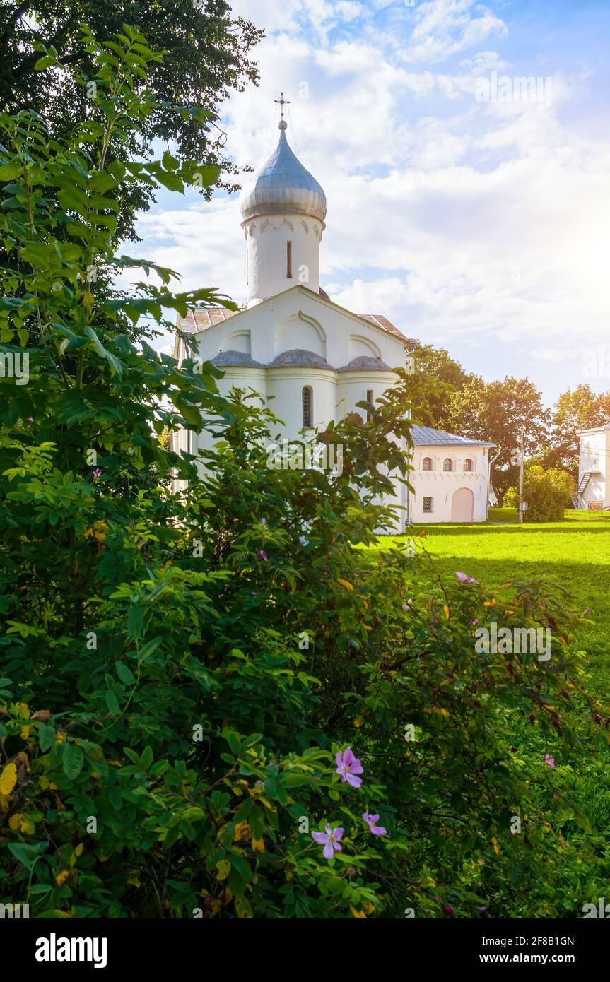 Veliky Novgorod, Russia. Medieval Church of St Procopius at the ...