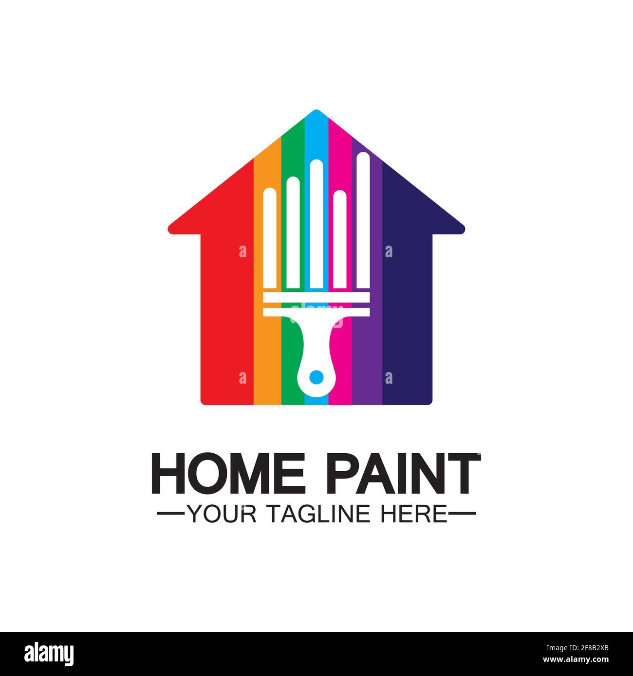 Multicolour architecture Stock Vector Images - Alamy