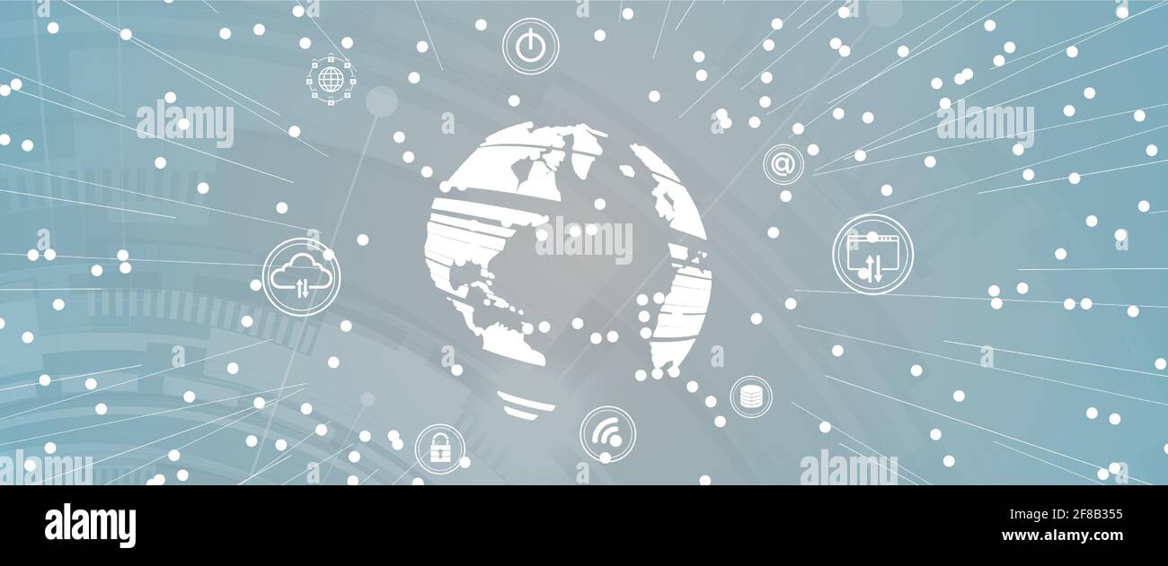 Abstract Artificial intelligence. Cloud computing. Machine learning ...