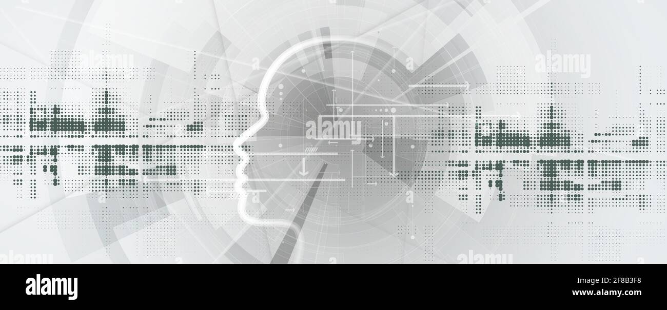 Abstract Artificial intelligence. Cloud computing. Machine learning ...