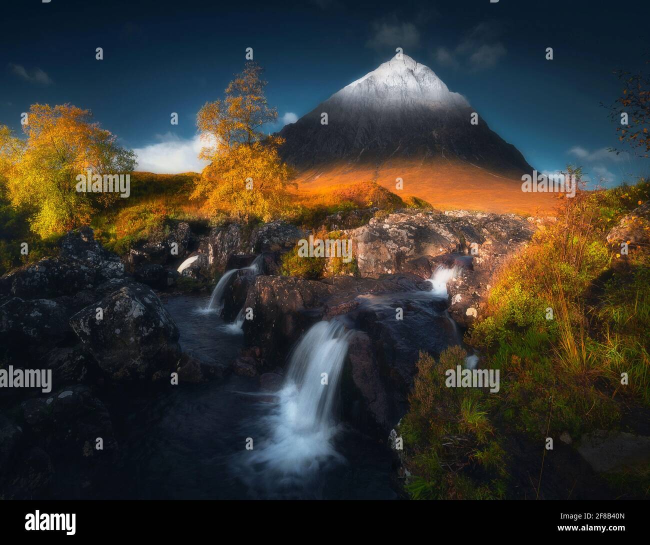 Glencoe waterfall hi-res stock photography and images - Alamy