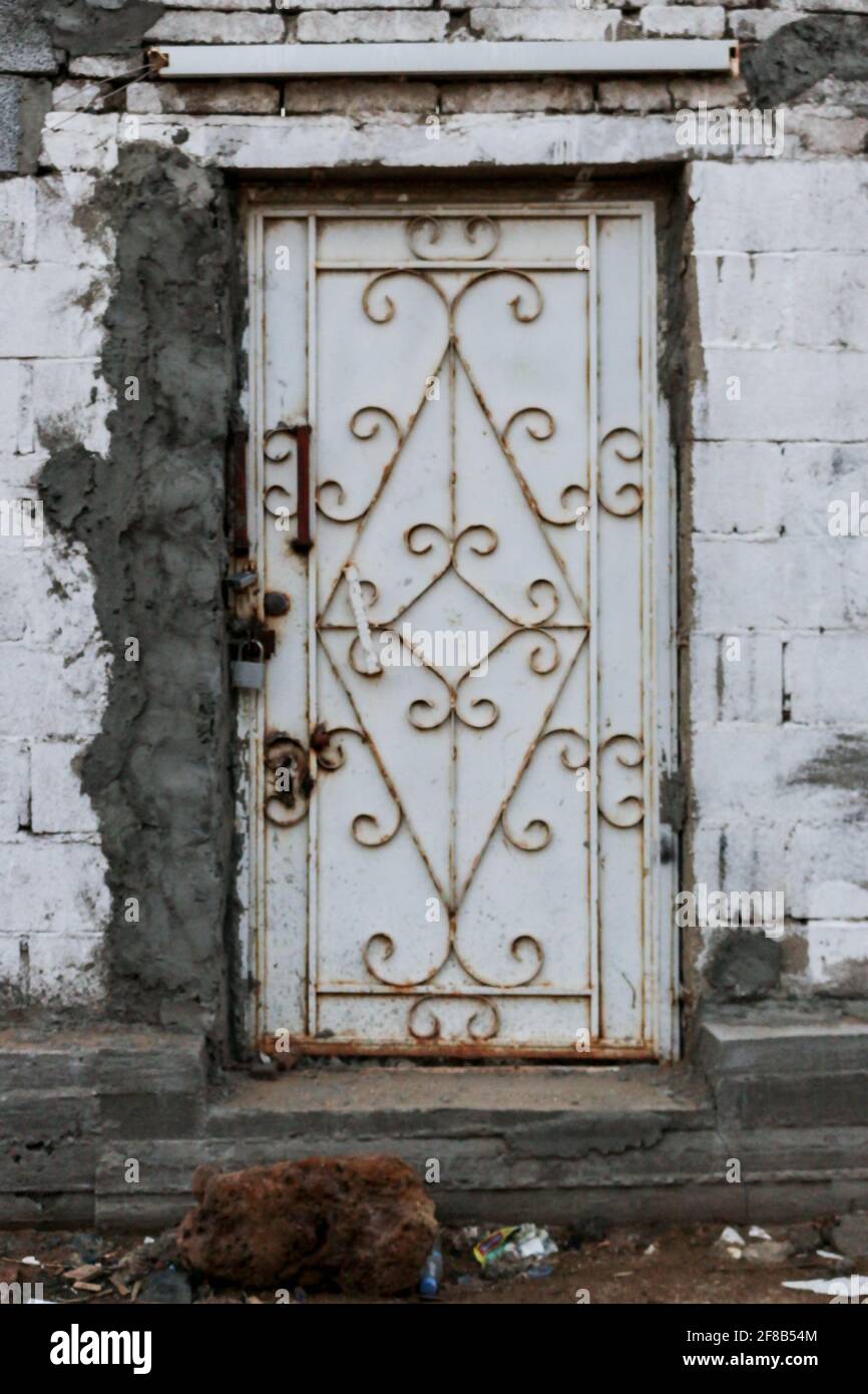 old makkah haram border Stock Photo - Alamy