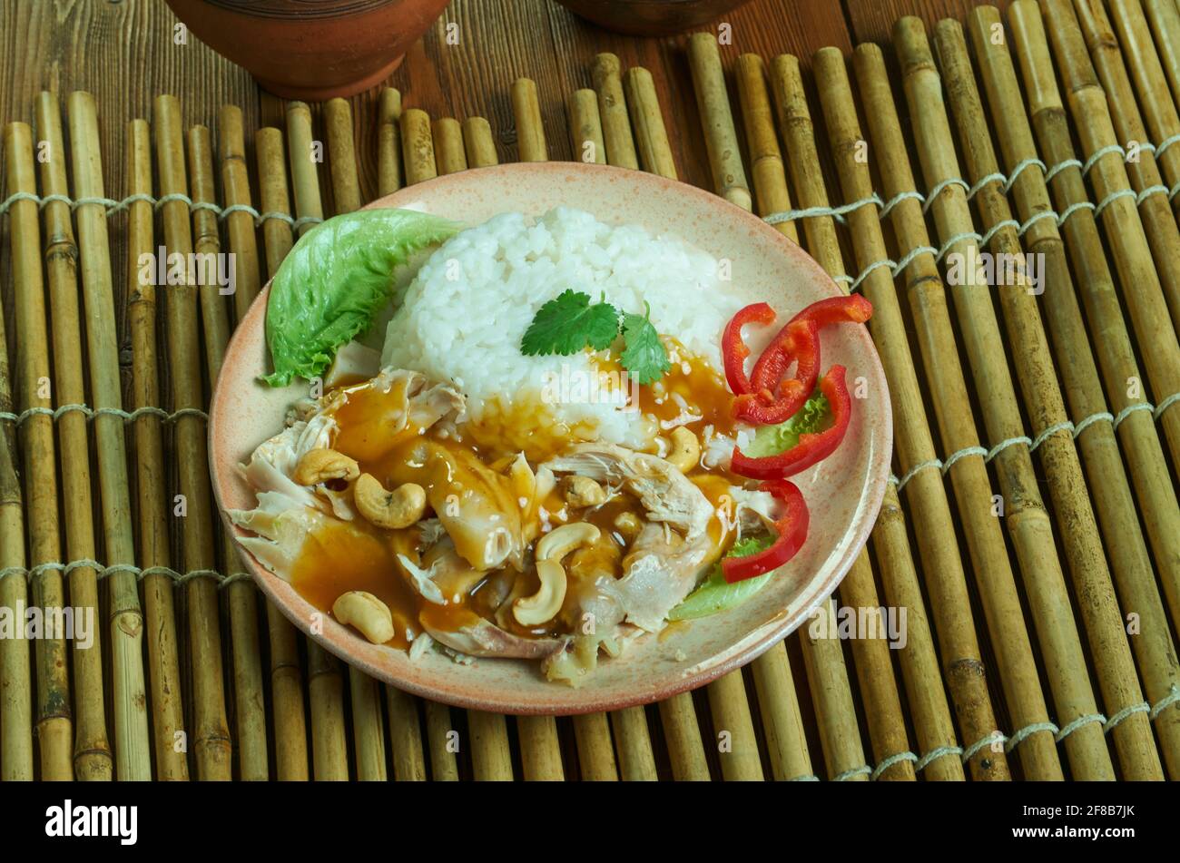 Springfield-Style Cashew Chicken, chicken are fried and smothered in a ...