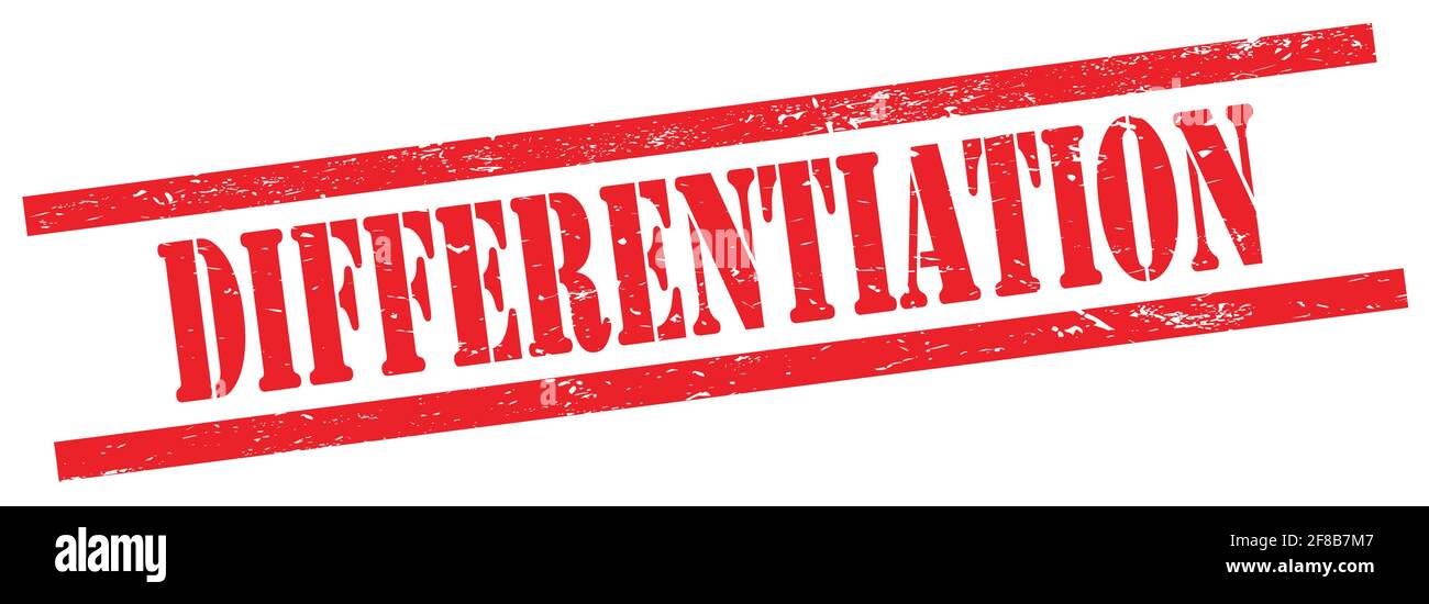 Differentiation stamp hi-res stock photography and images - Alamy