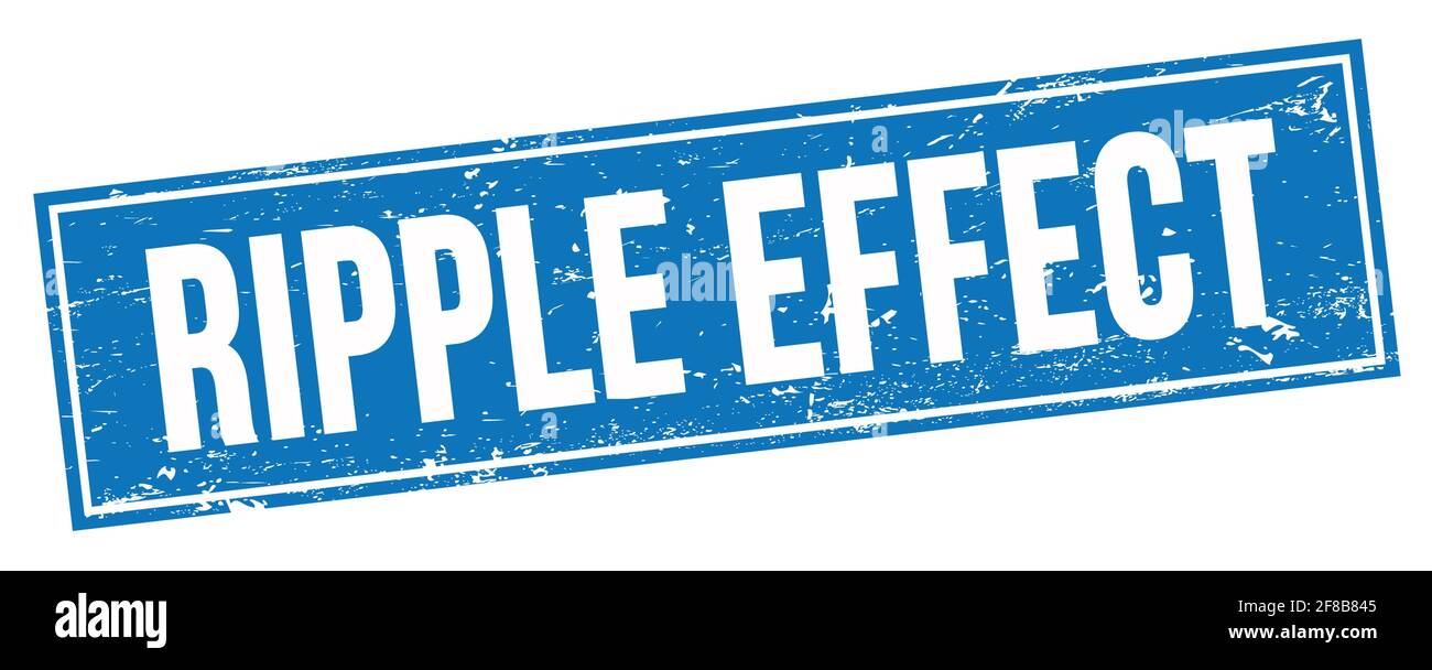 Ripple effect word hi-res stock photography and images - Alamy