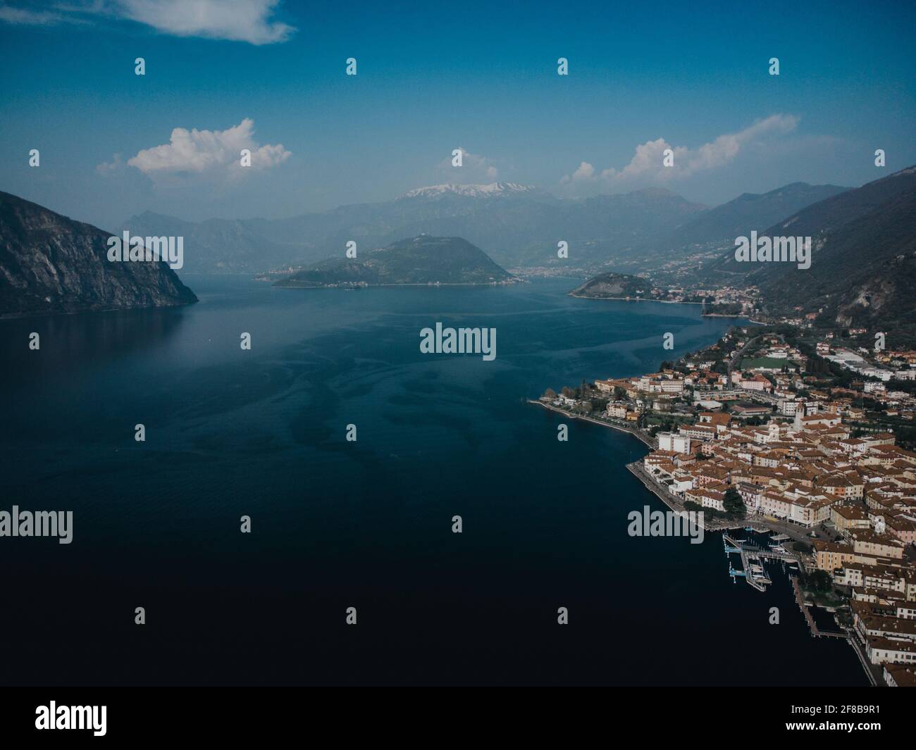 Lake from the drone hi-res stock photography and images - Alamy