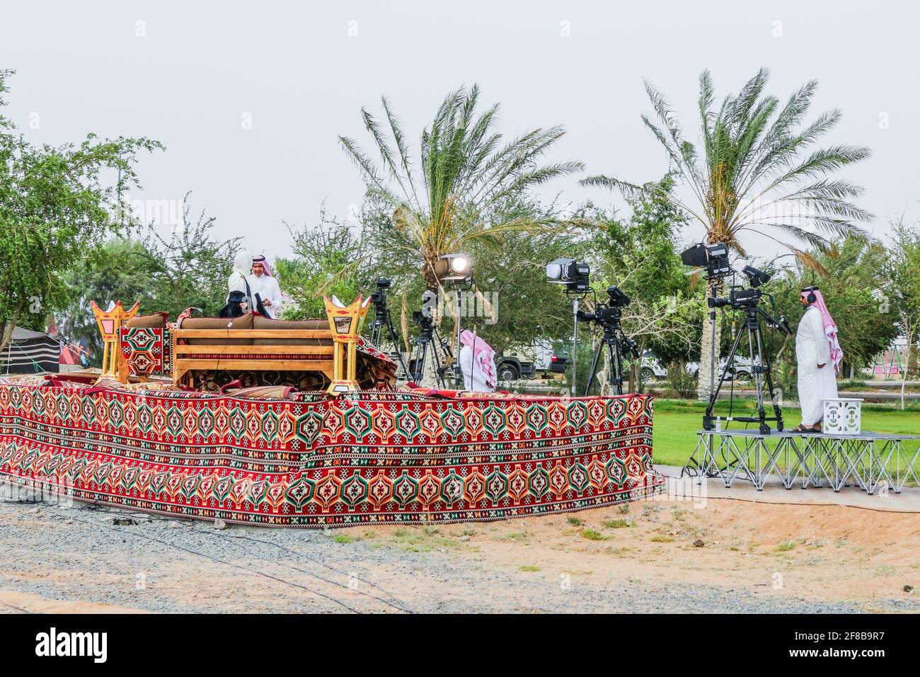 Saudi Arabian farm land Stock Photo - Alamy