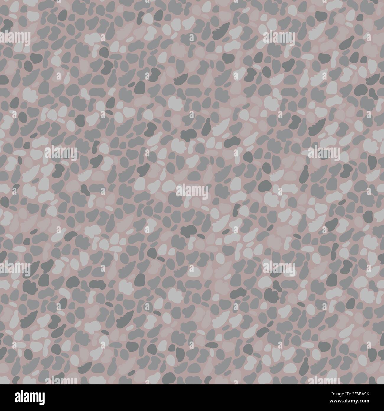 Vector dense smoky purple pebble pattern background. Monochrome oval ...