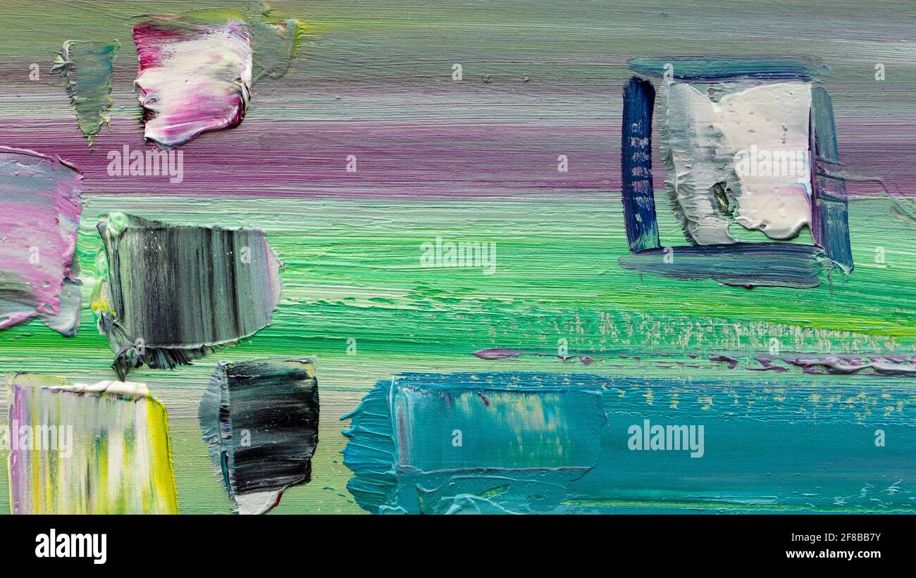 abstraction, oil painting, simple art Stock Photo - Alamy