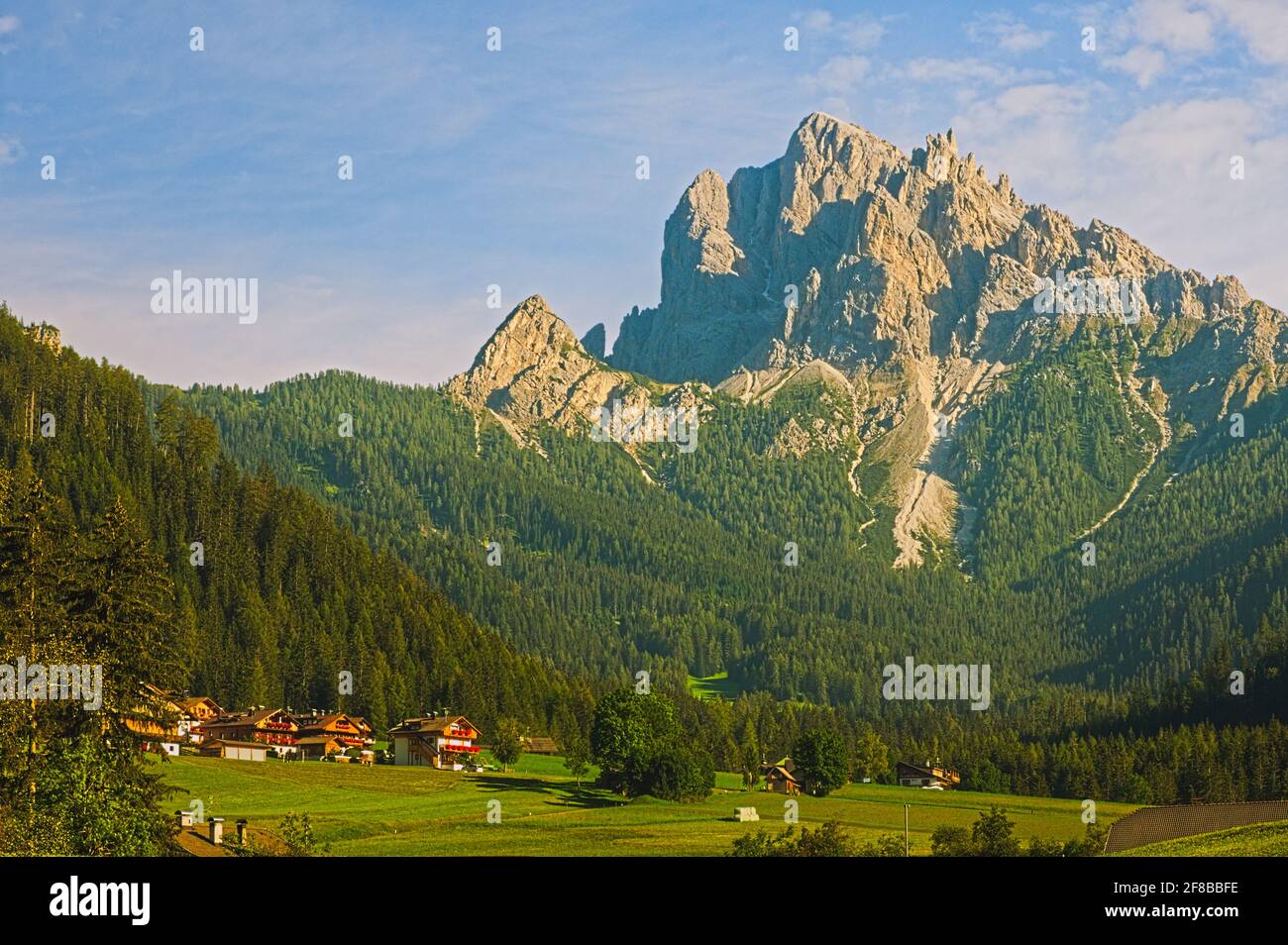 Alpine landscape of Dolomites. South Tirol, Italy Stock Photo - Alamy