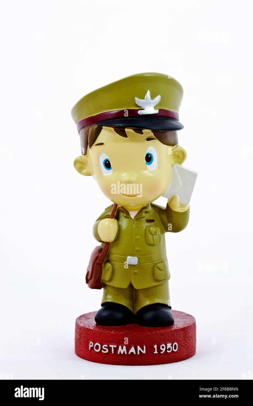 Thailand post office commemorative figure in recognition of years in ...