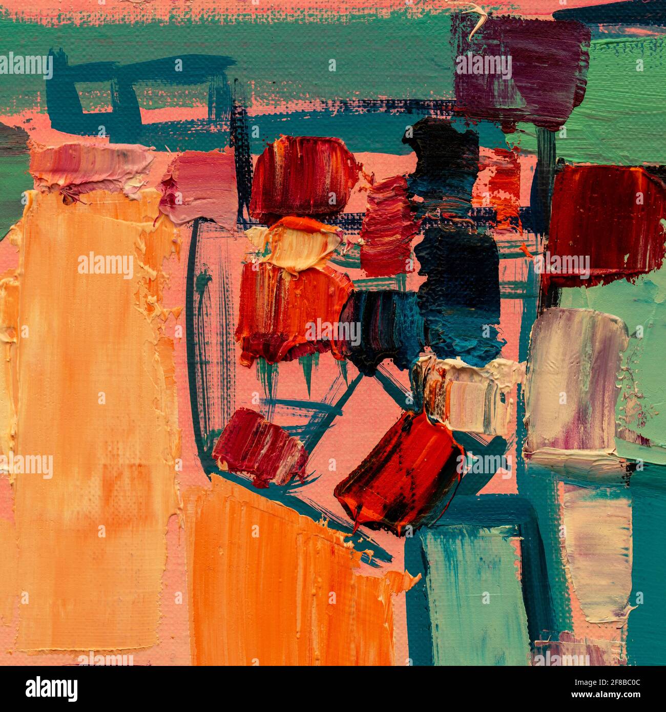 oil painting fragment, abstract illustration Stock Photo - Alamy