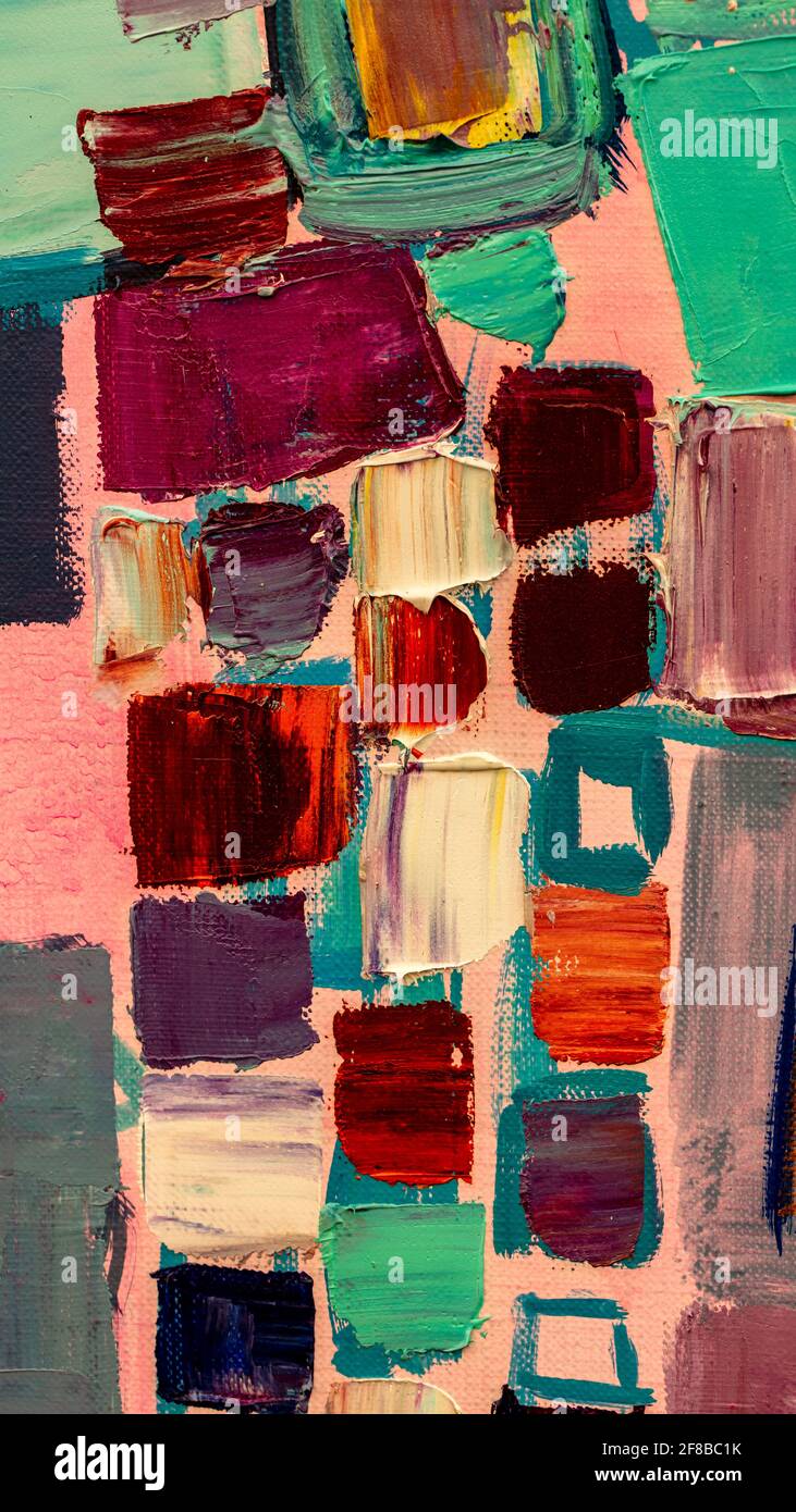 oil painting fragment, abstract illustration Stock Photo - Alamy