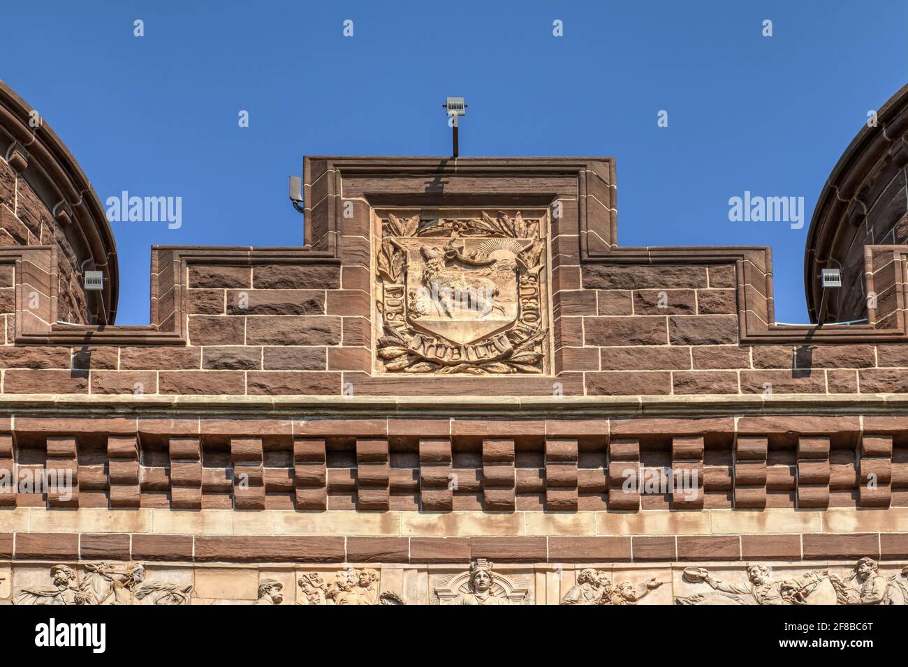 Detail from Soldiers and Sailors Memorial Arch, an American Civil War ...