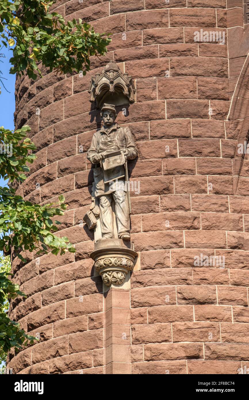 Detail from Soldiers and Sailors Memorial Arch, an American Civil War ...