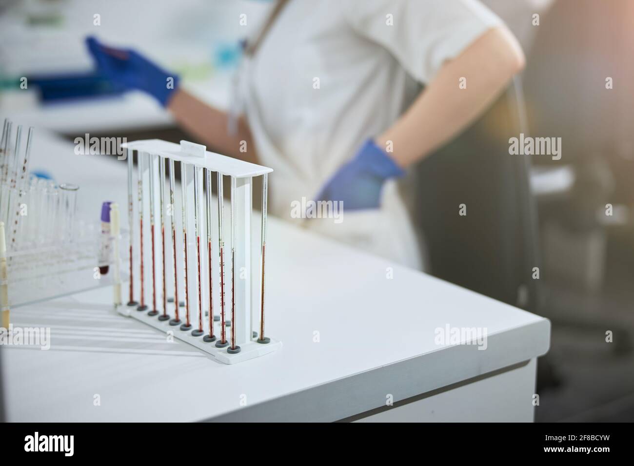 Test tube stand hi-res stock photography and images - Alamy