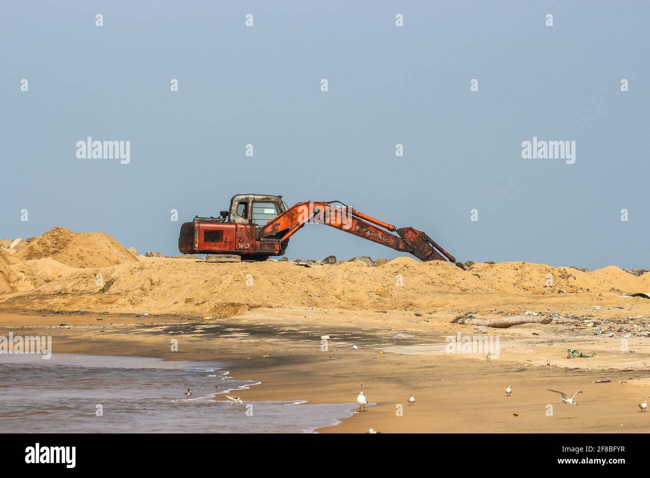 jcb working on site Stock Photo - Alamy