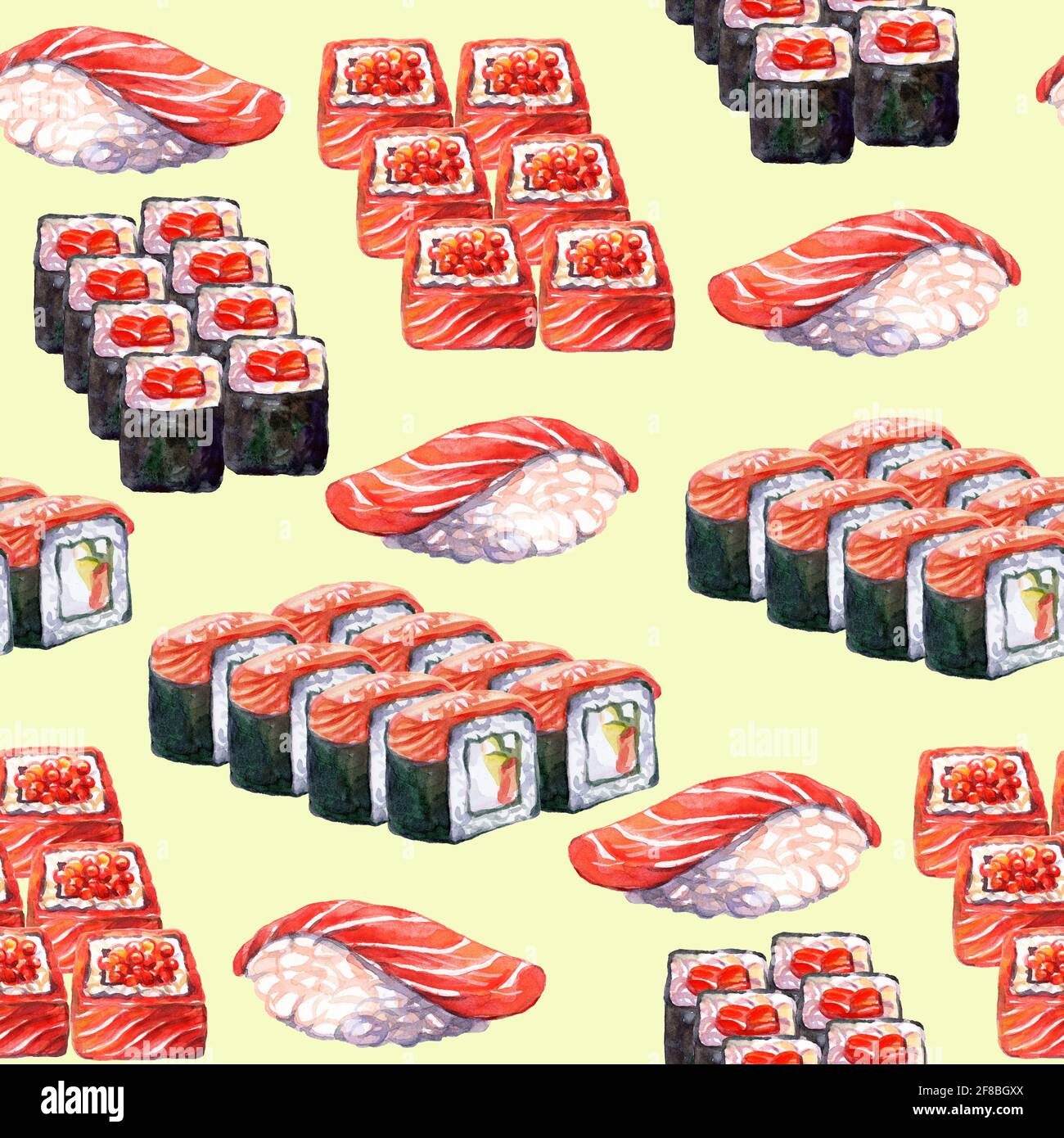 Sushi Roll Wallpaper