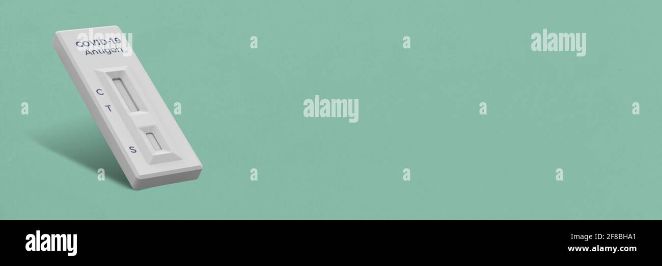 Express COVID-19 test, Schnelltest means rapid corona test, and ...