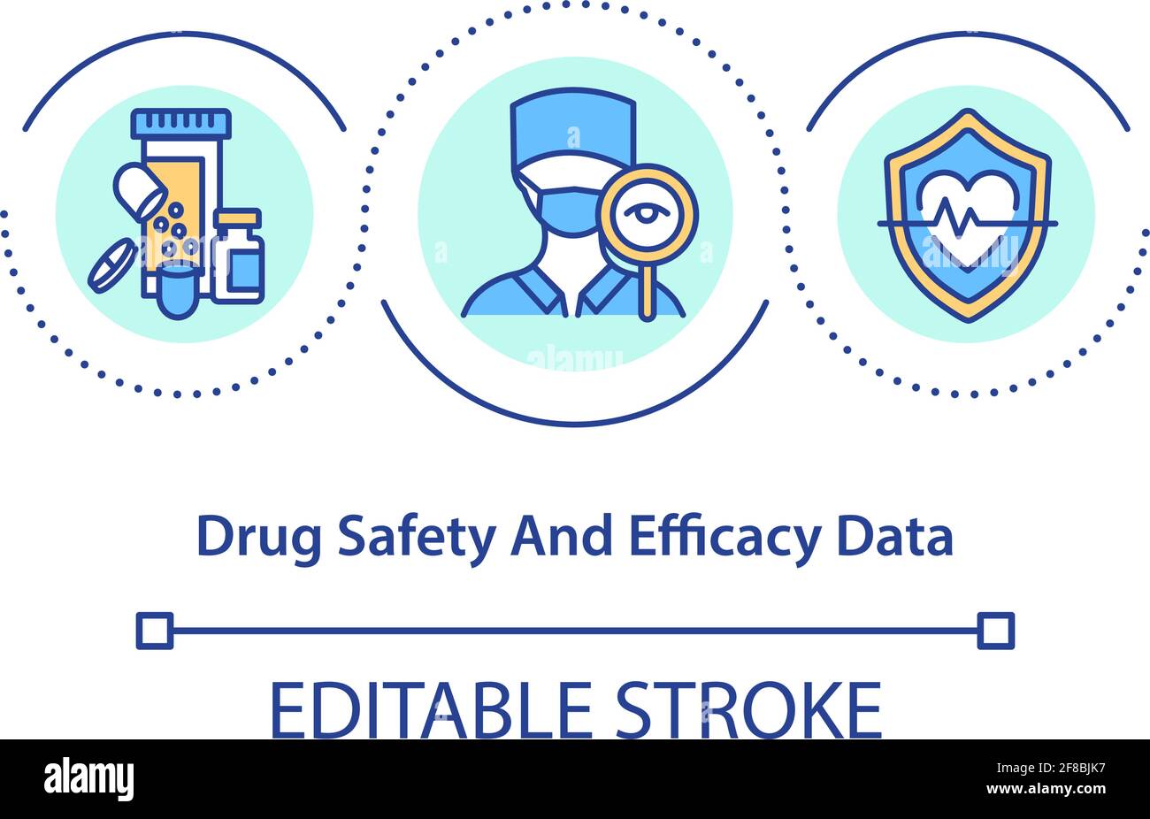 Drug trial data Stock Vector Images - Alamy