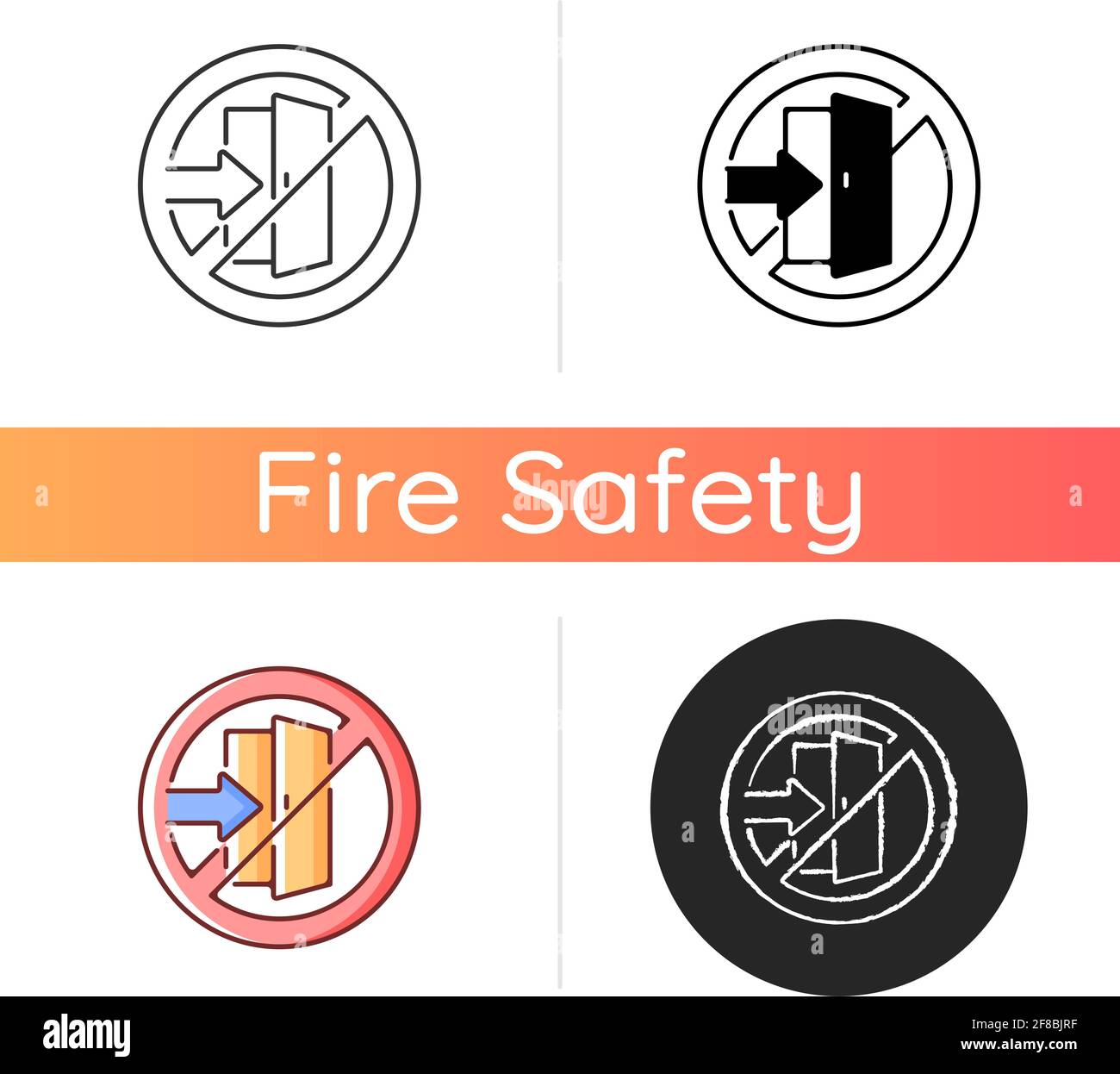 Do not enter icon Stock Vector Image & Art - Alamy