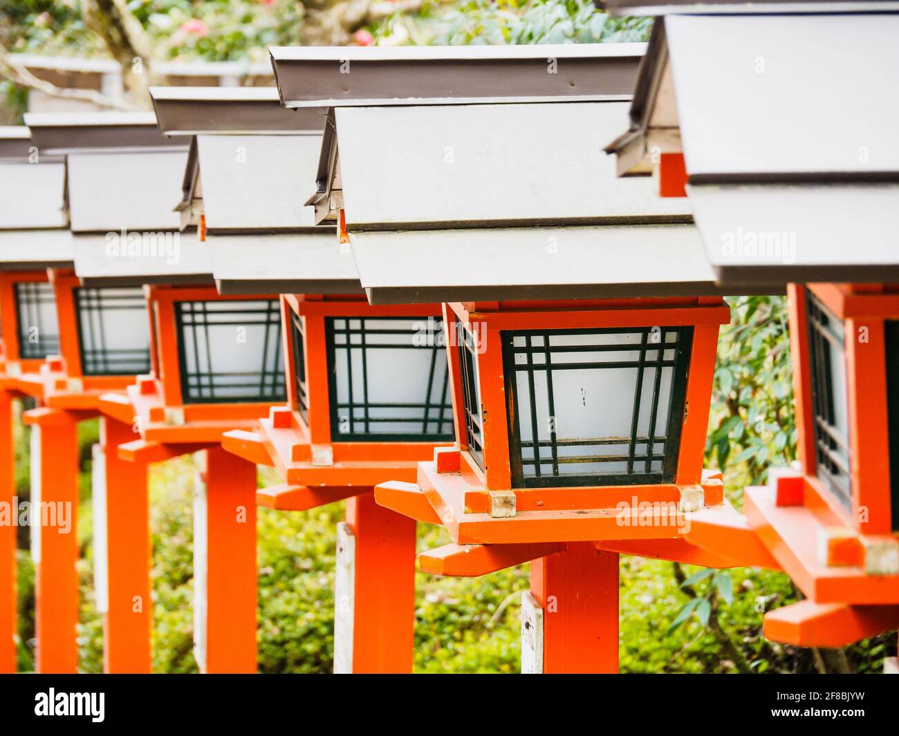 Kibune Shrine in Kyoto, Japan Stock Photo - Alamy