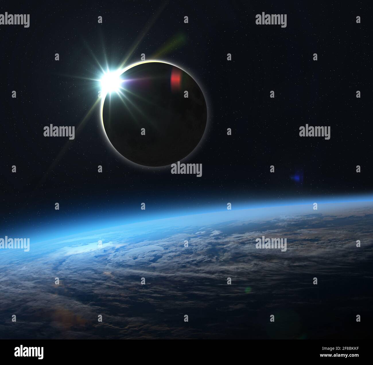 Earth And Moon High Resolution Stock Photography and Images - Alamy