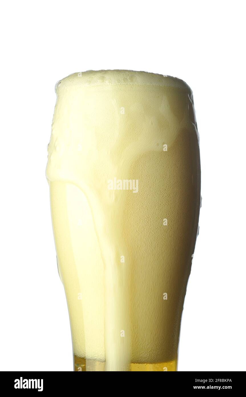 Ale with a foamy head hi-res stock photography and images - Alamy