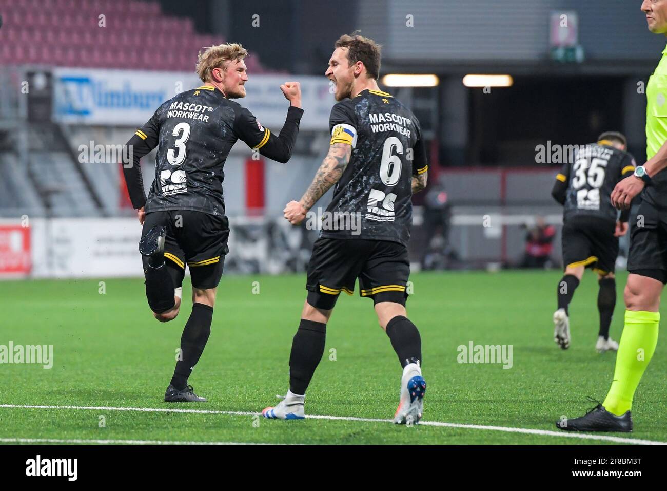 MAASTRICHT, NETHERLANDS - APRIL 12: Richard Jensen of Roda JC is ...