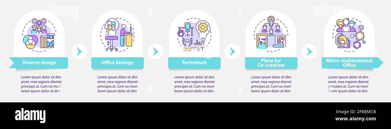 Workplace trends vector infographic template Stock Vector Image & Art ...