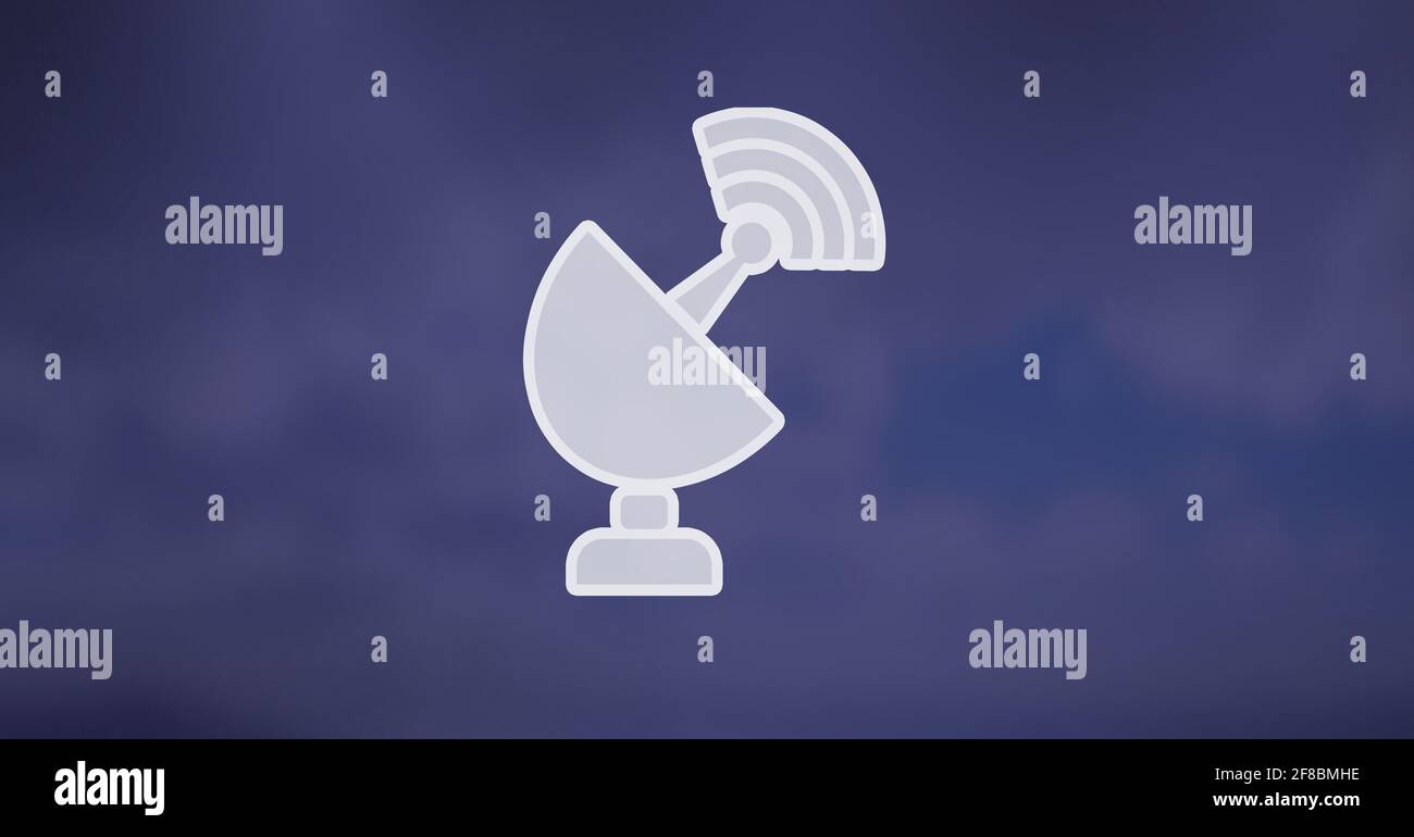 Broadcast icon hi-res stock photography and images - Alamy