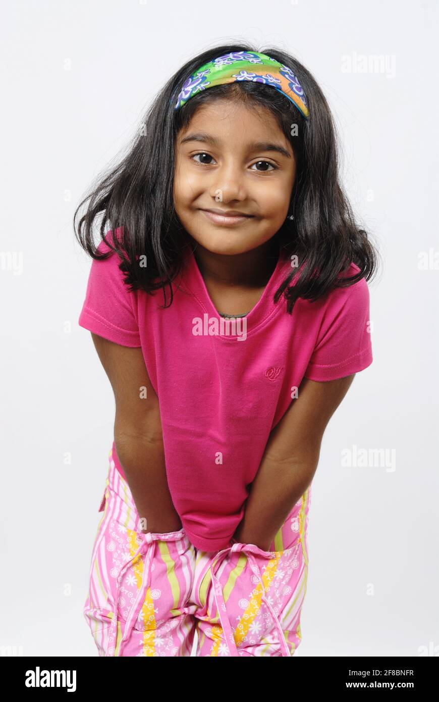 Mumbai, Maharashtra, India, Asia, July. 29, 2006 - Portrait of Beautiul ...