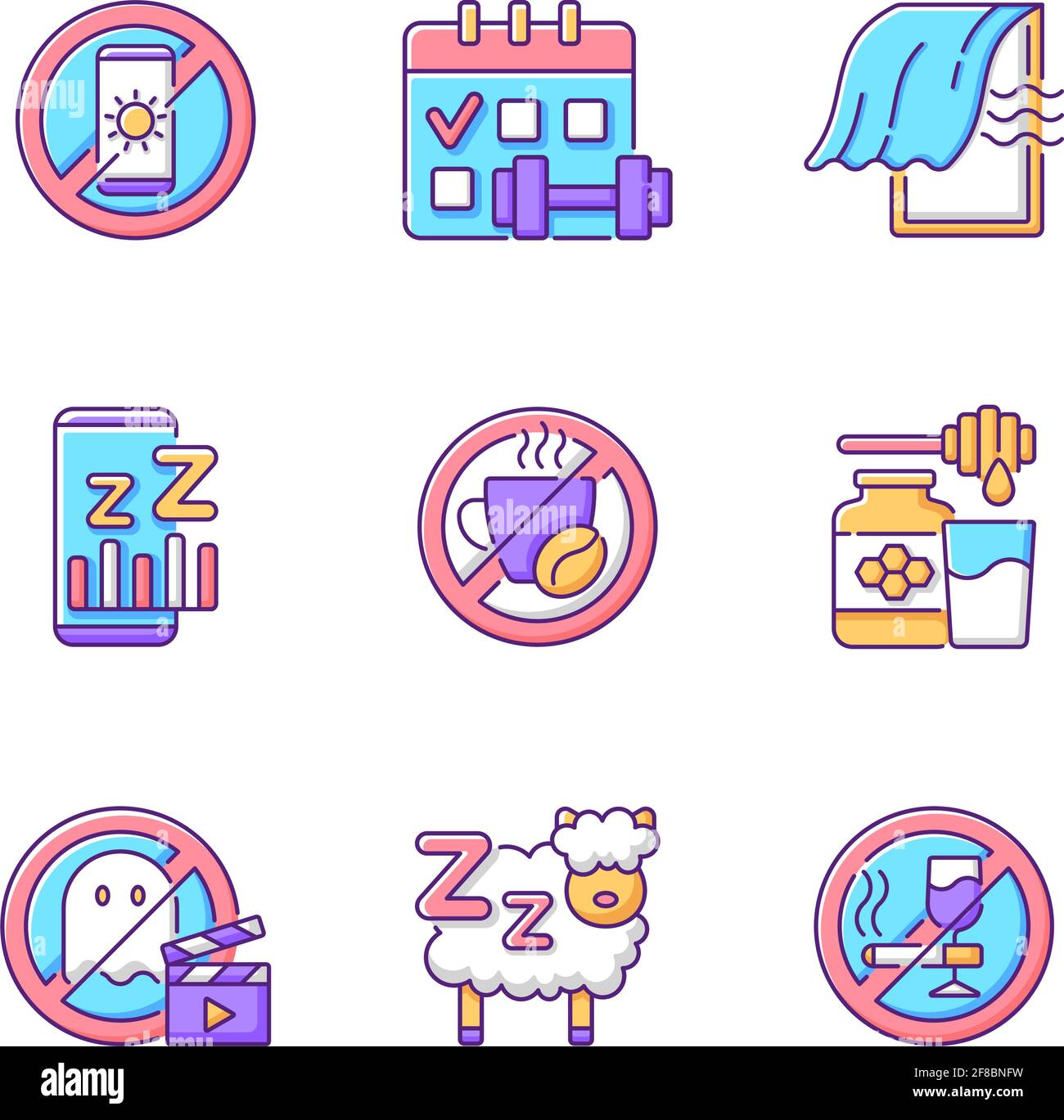 Insomnia device Stock Vector Images - Alamy