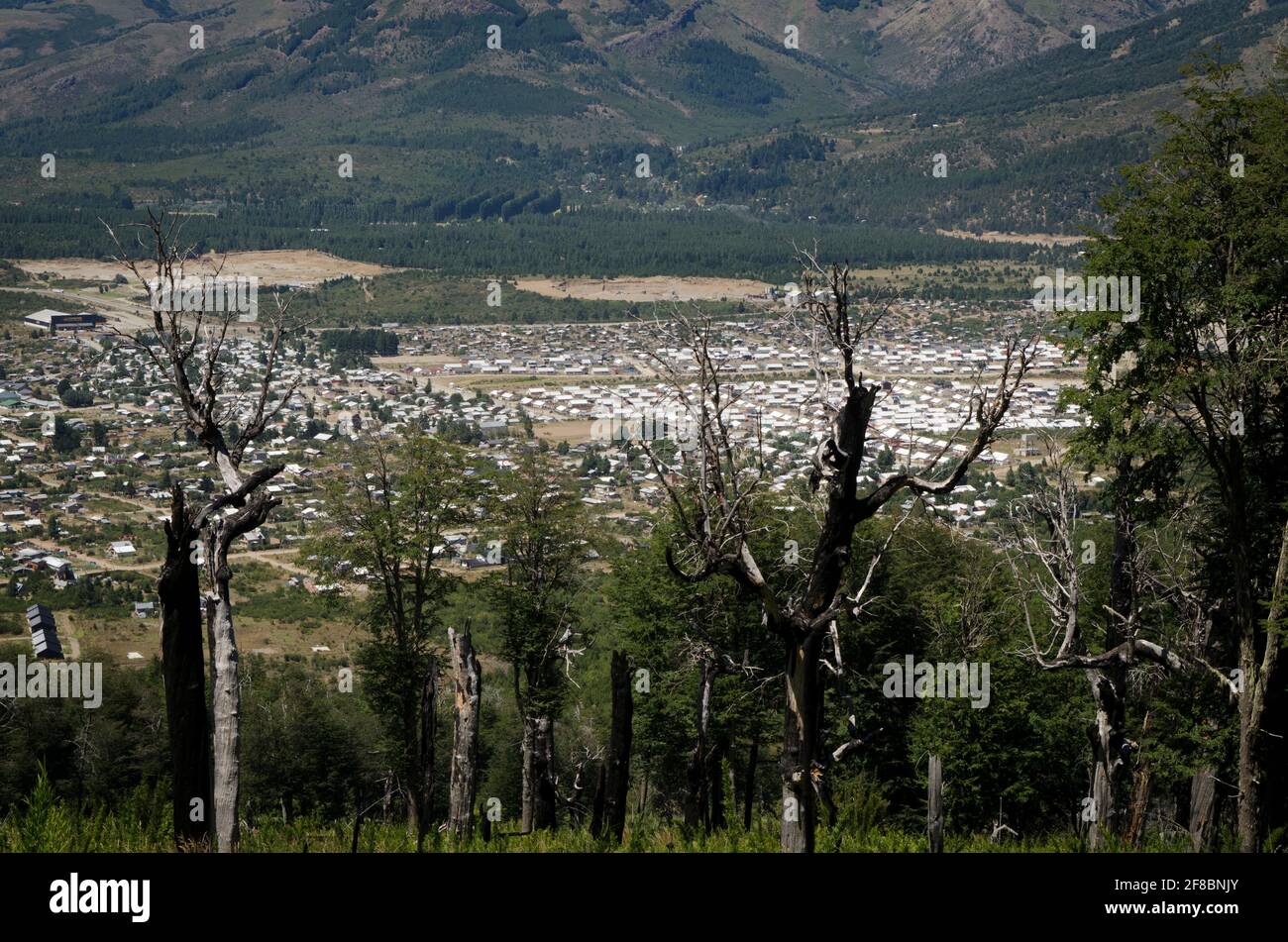 working-class neighborhoods of the city of bariloche Stock Photo - Alamy