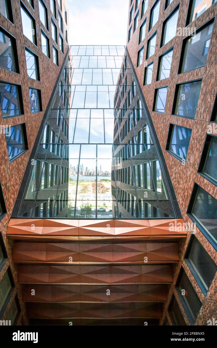 25 Kent Street is a modern office building in Williamsburg, overlooking ...