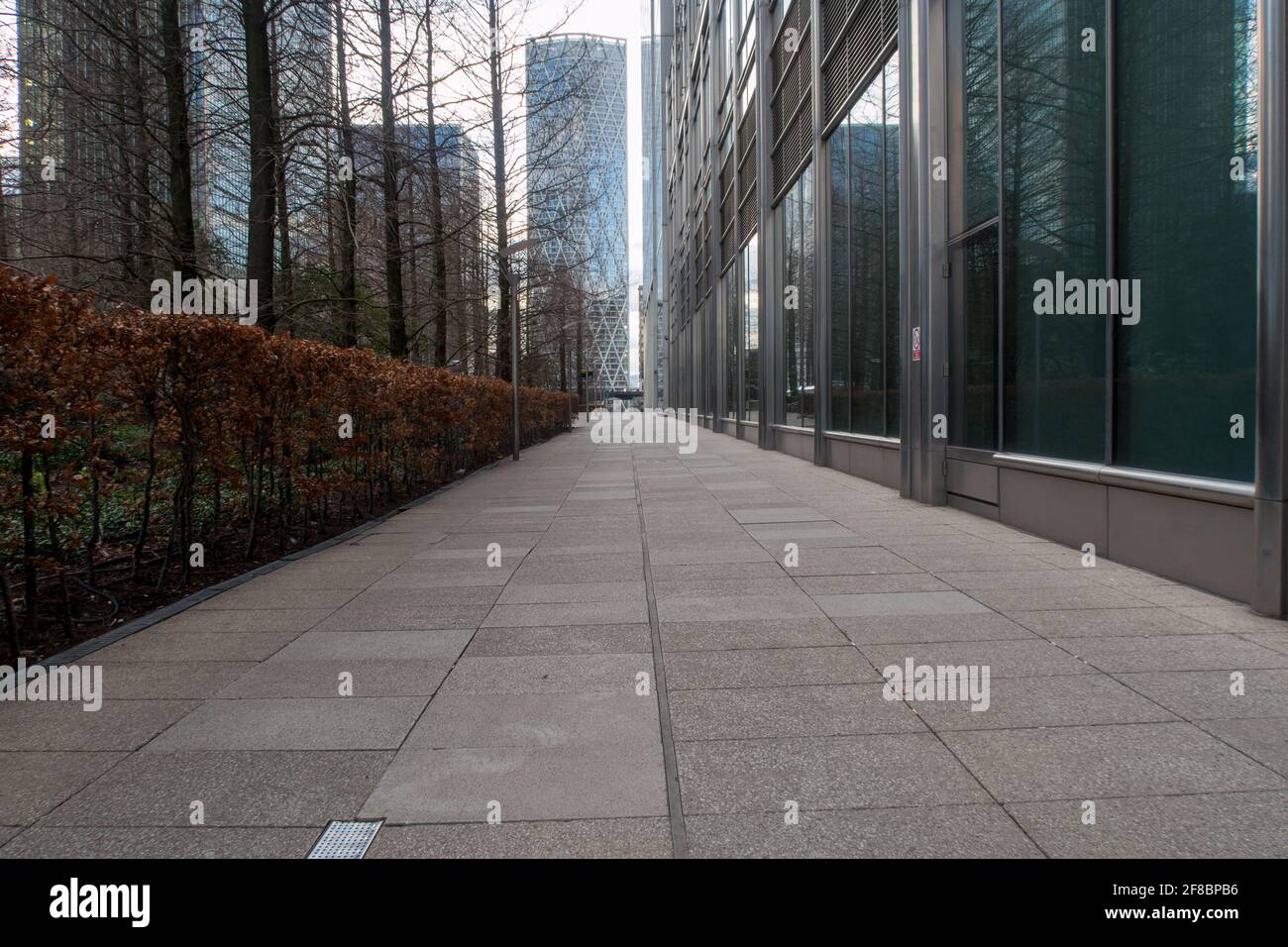 Upper Bank Street, Canary Wharf Stock Photo - Alamy