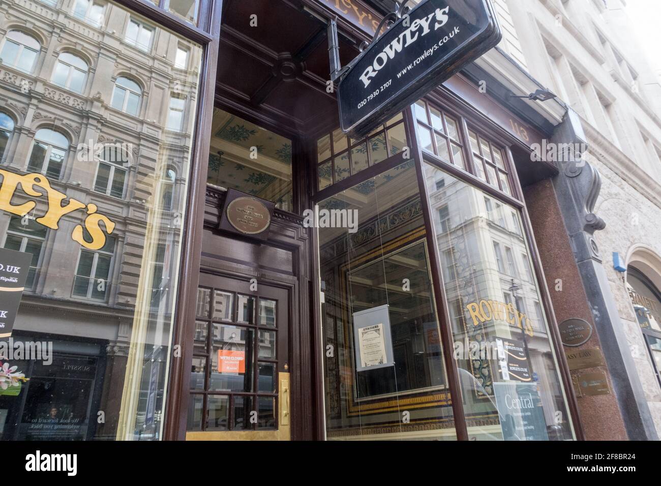 Rowleys Jermyn Street Stock Photo - Alamy