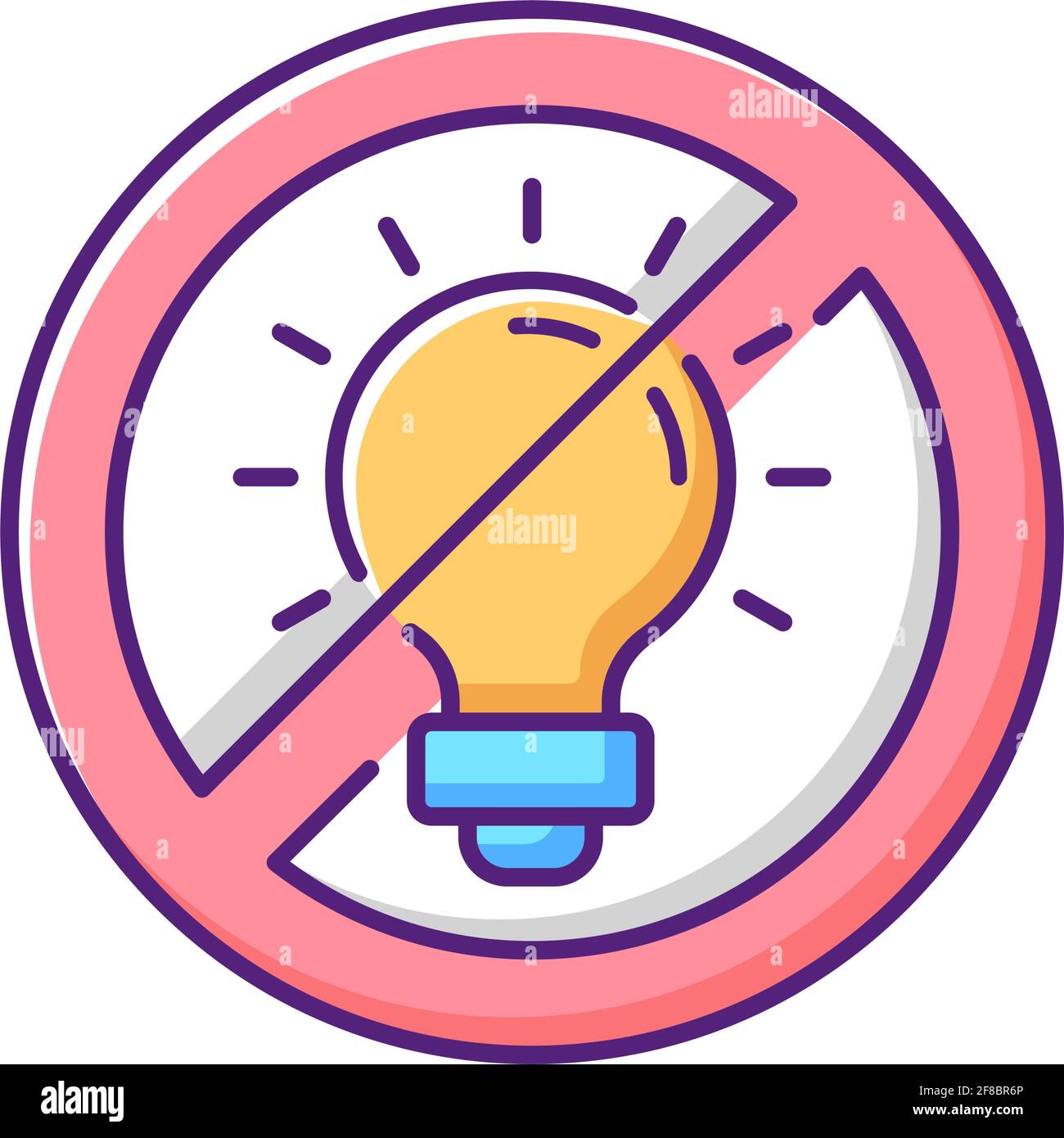 No bright light RGB color icon Stock Vector Image & Art - Alamy