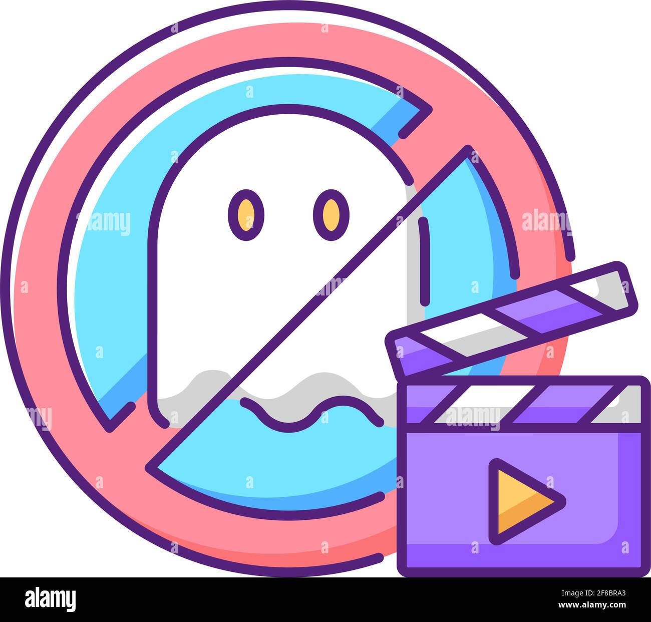 The ghost story the movie Stock Vector Images - Alamy