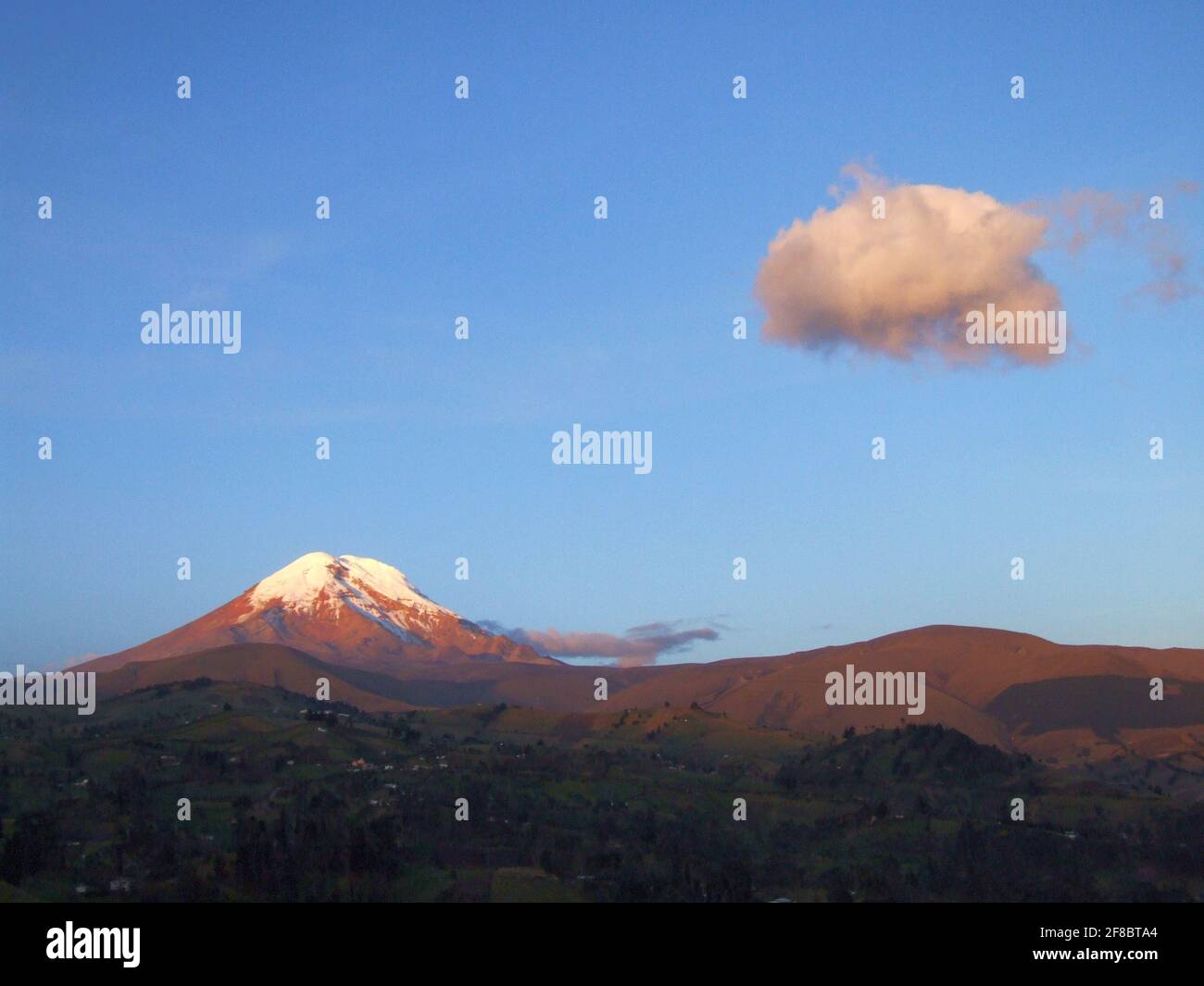 Peak of Mt. Chimborazo, Ecuador Stock Photo - Alamy