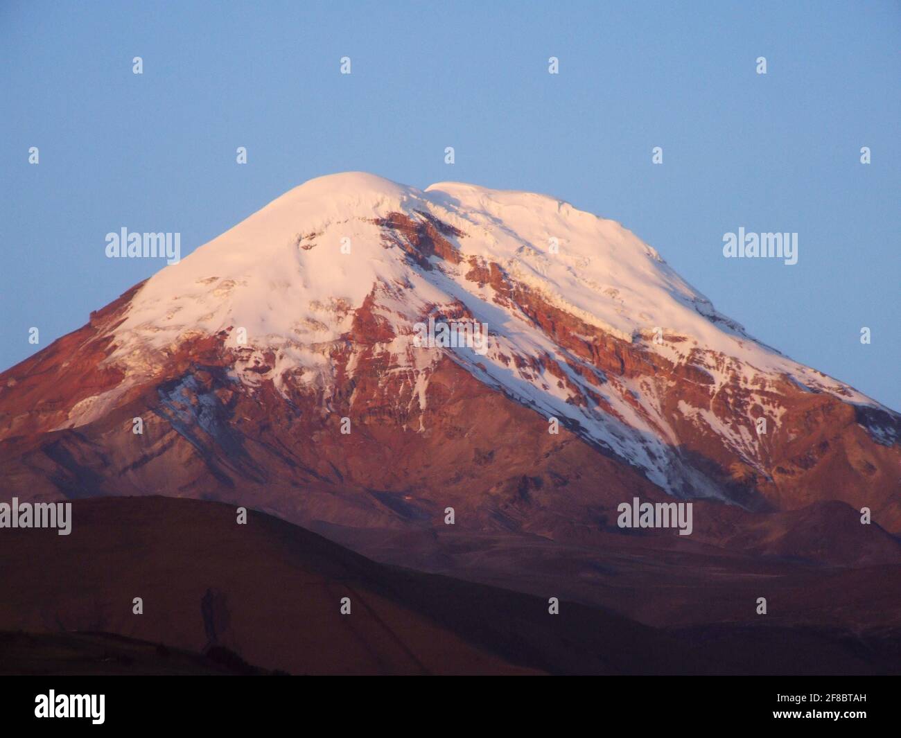 Peak of Mt. Chimborazo, Ecuador Stock Photo - Alamy
