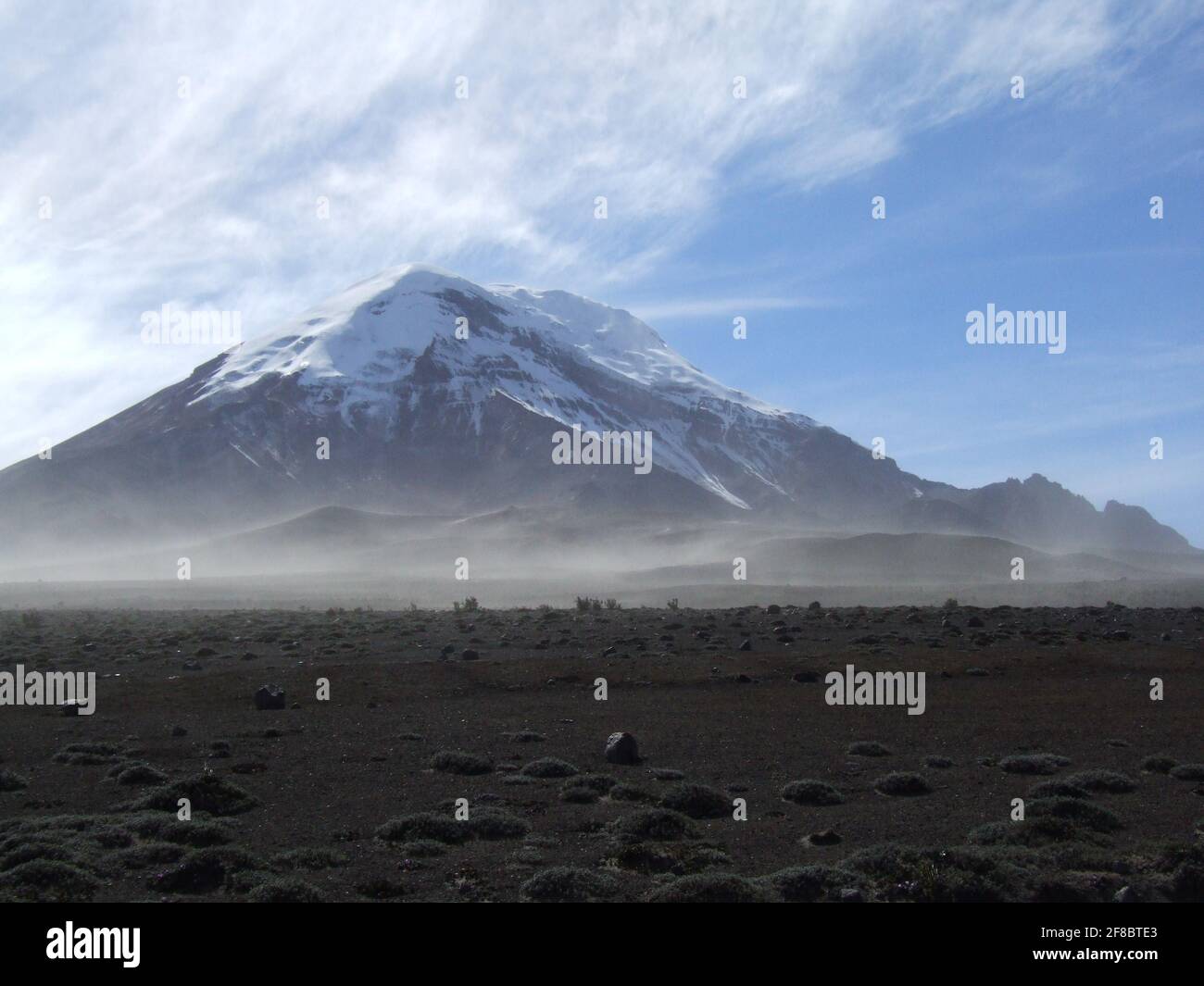 Peak of Mt. Chimborazo, Ecuador Stock Photo - Alamy