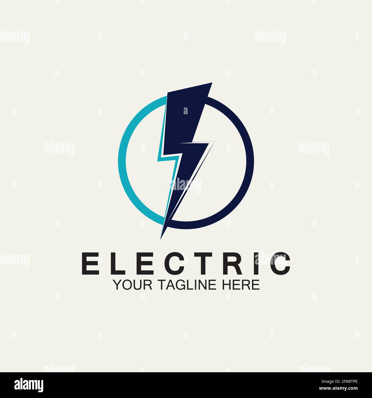 Flash Electric Logo Vector icon illustration design template. Bolt ...