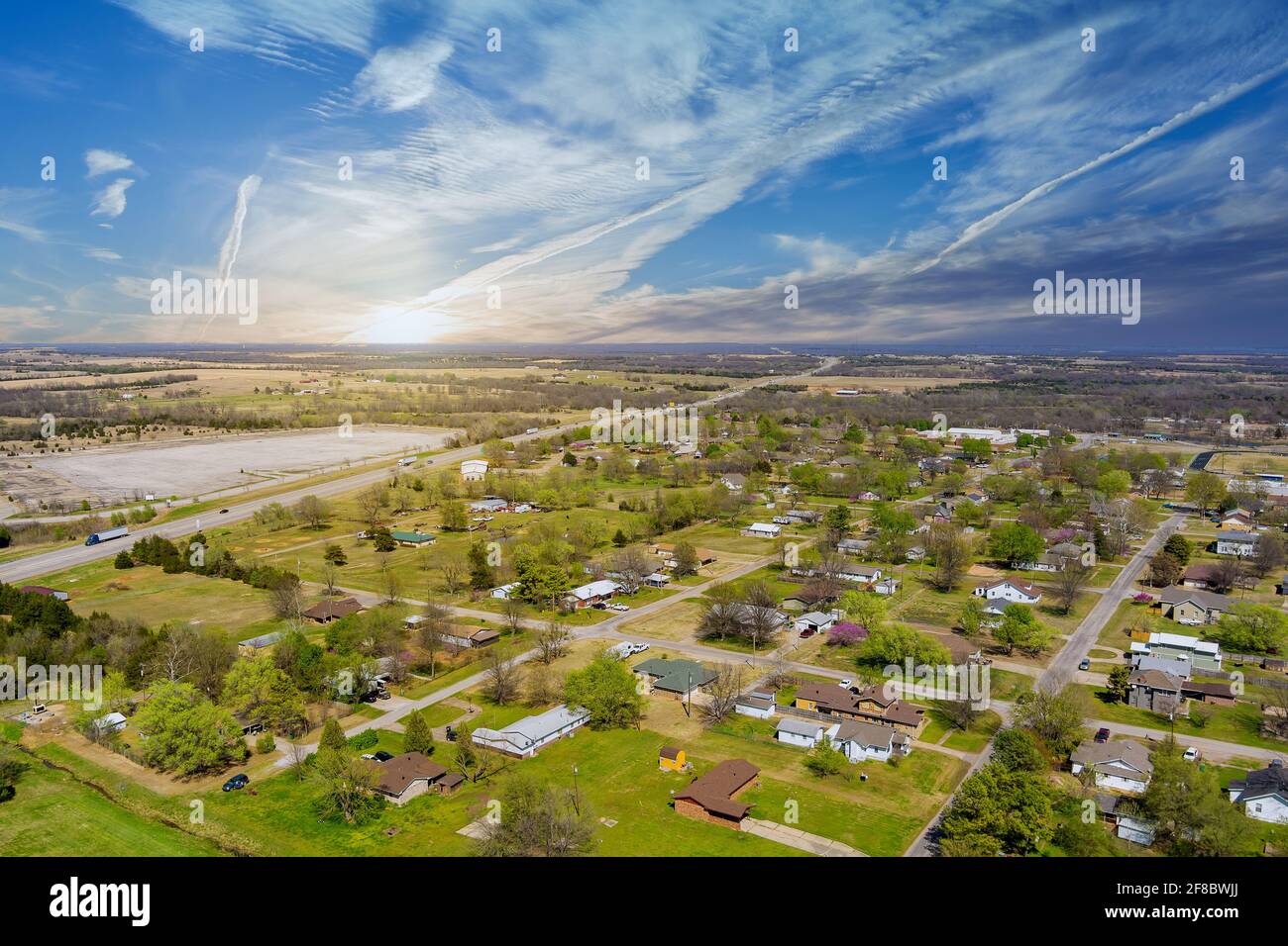 Oklahoma aerial hi-res stock photography and images - Alamy