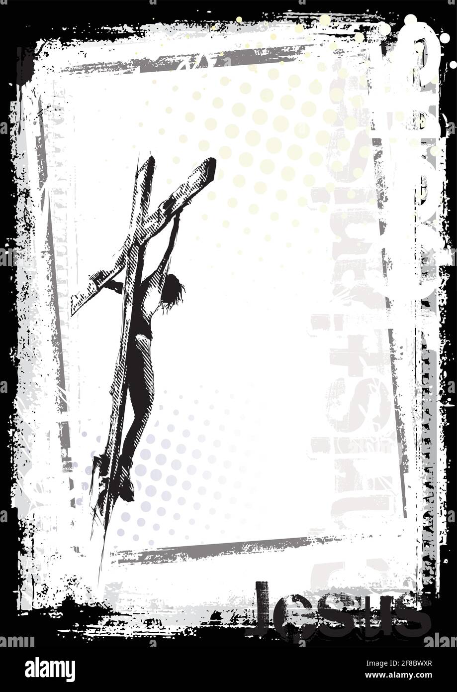 jesus poster background Stock Vector Image & Art - Alamy