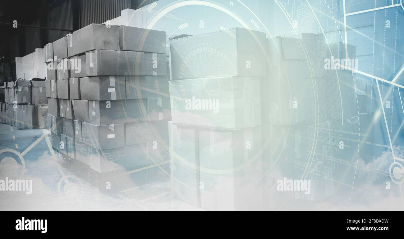 Online delivery concept warehouse logistic hi-res stock photography and ...