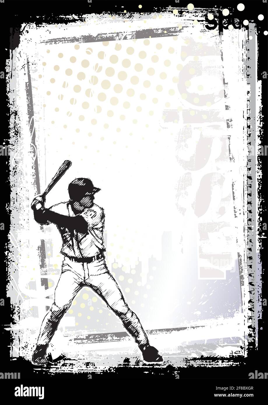 baseball poster background Stock Vector Image & Art - Alamy