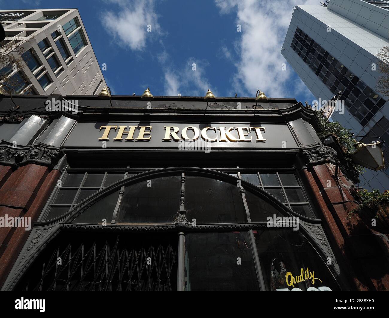 The Rocket Pub Stock Photo - Alamy
