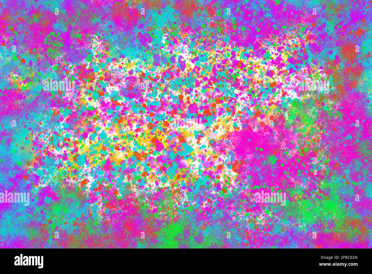 An abstract multicolored splatter background image Stock Photo - Alamy